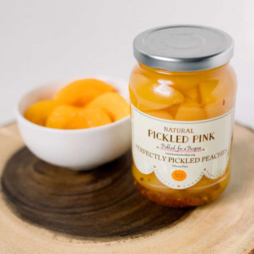 Perfectly Pickled Peaches